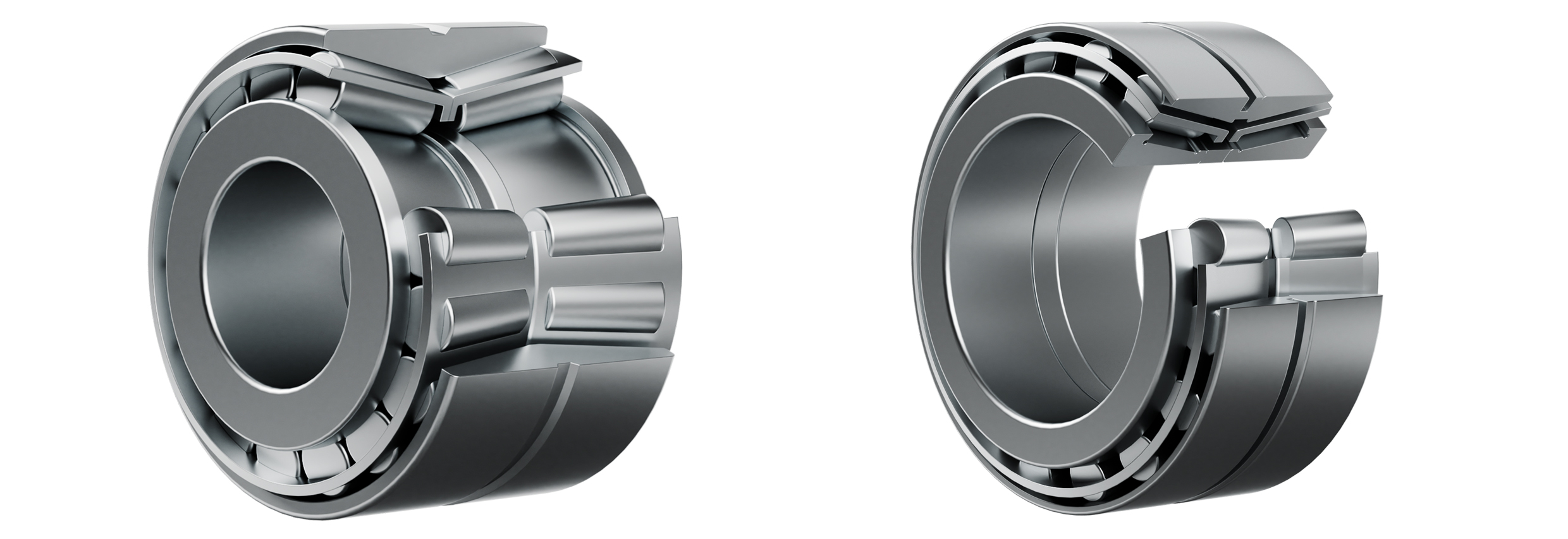 QIBR double-row tapered bearings are used in high-speed train axle ...